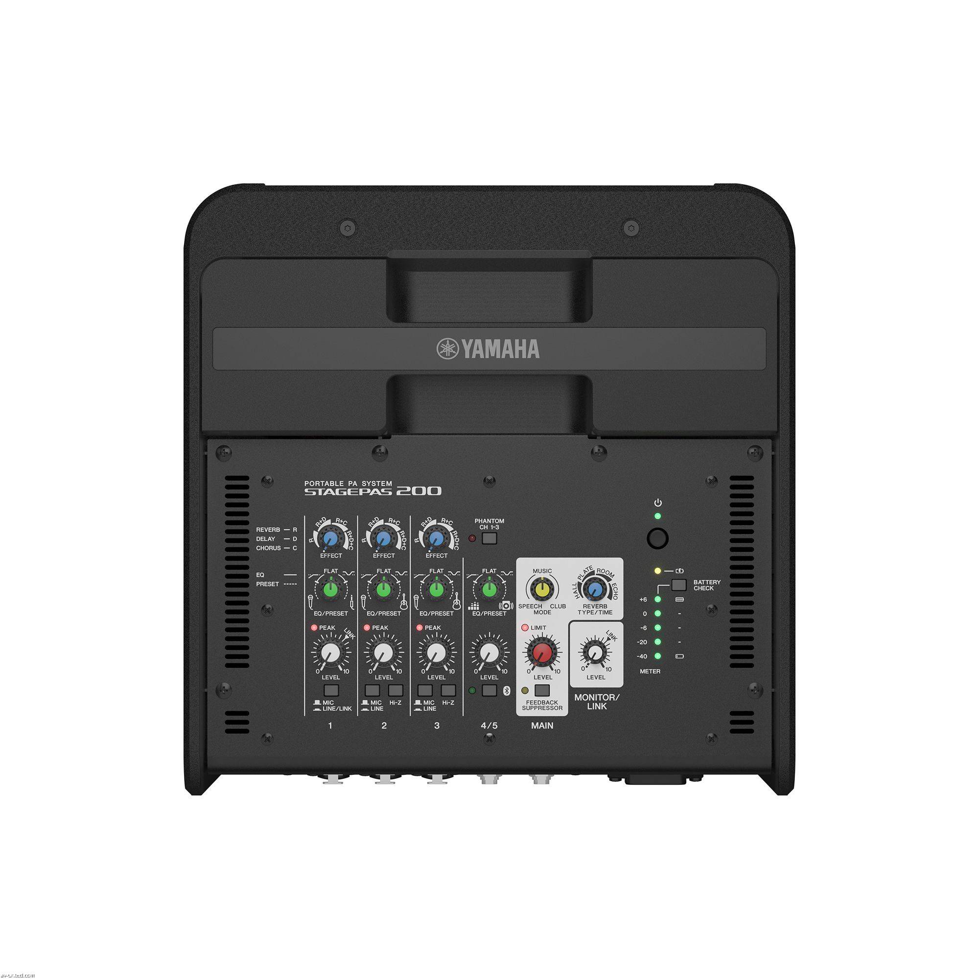 Yamaha STAGEPAS 200BTR SET Portable PA System+ CASE STP200