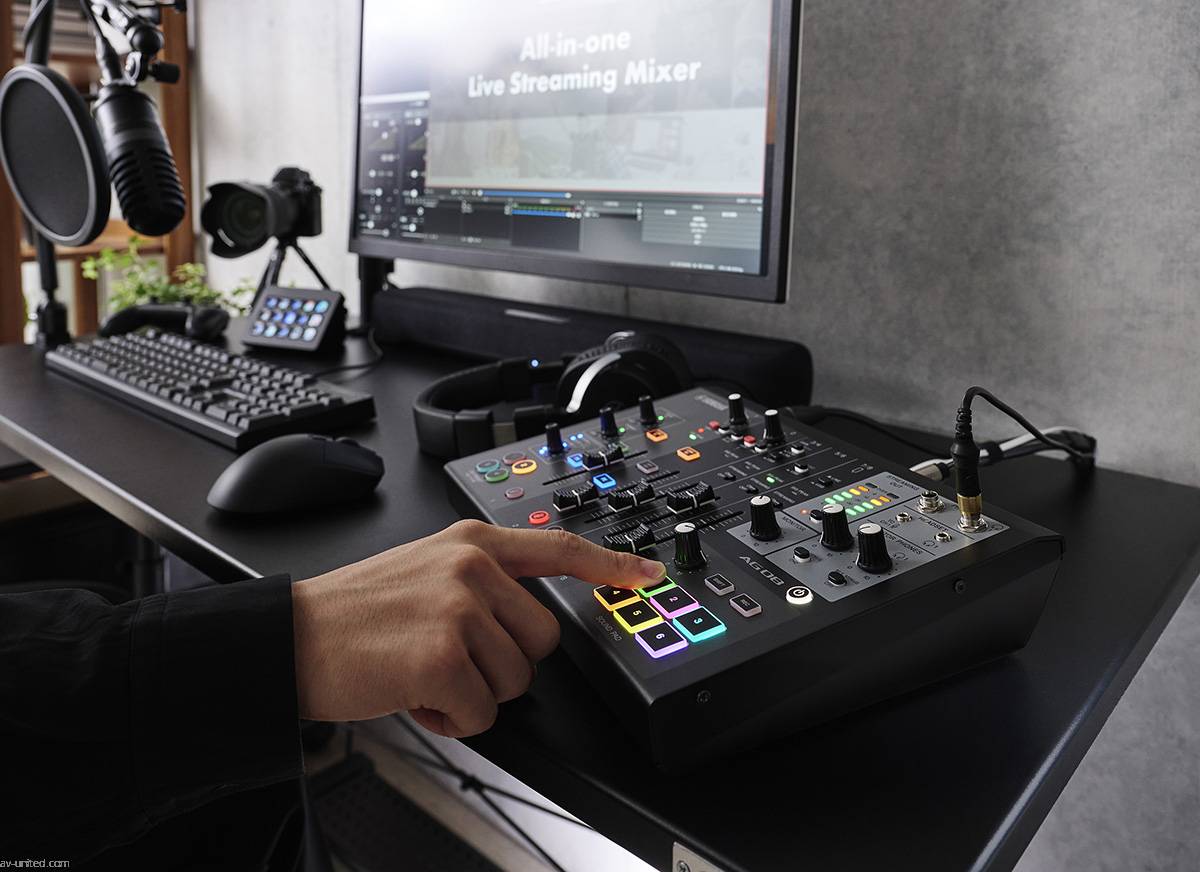 Yamaha AG08 Live Streaming Mixer