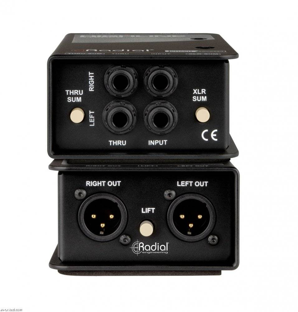 Radial Engineering Highline Stereo Passive Line Isolator