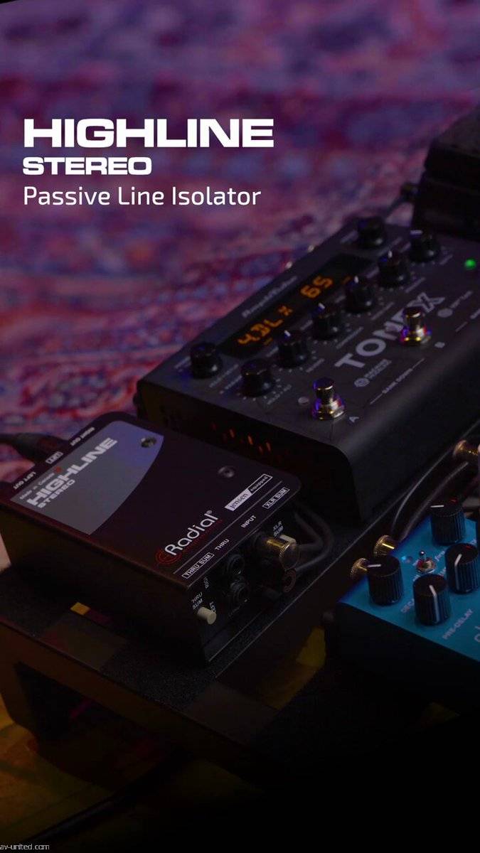 Radial Engineering Highline Stereo Passive Line Isolator