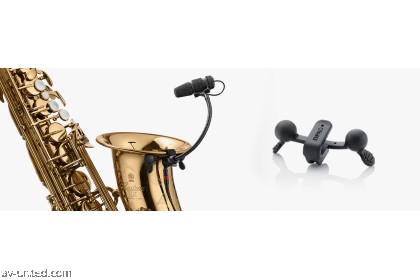 DPA CORE 4099S Instrument Microphone with Saxophone Holder