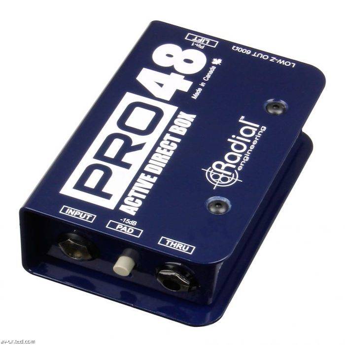 Radial Engineering Pro48 Active Direct Box