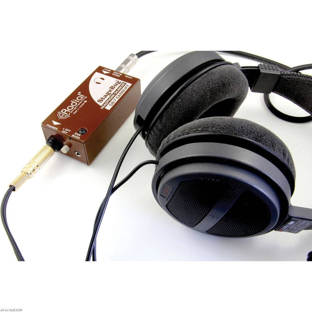 Radial Engineering Stagebug SB-7 Earmuff Headphone Silencer