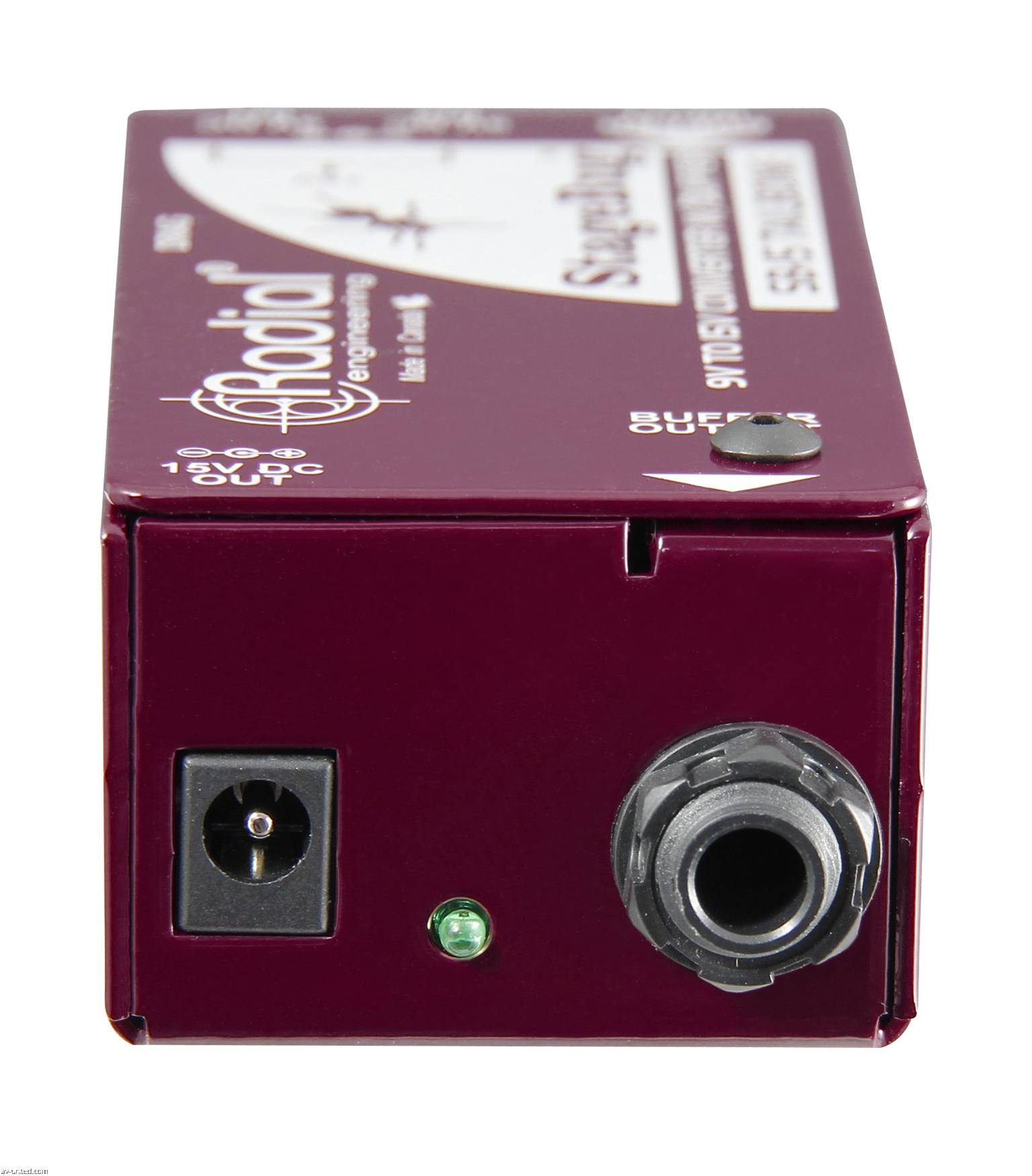 Radial Engineering StageBug SB-15 Signal Buffer & 9V to 15V converter