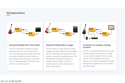 Radial Engineering SGI Guitar Interface System