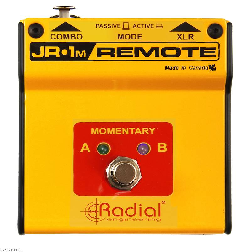 Radial Engineering JR1-M Momentary AB footswitch