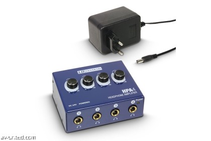LD Systems HPA 4 Headphone Amplifier 4-channel