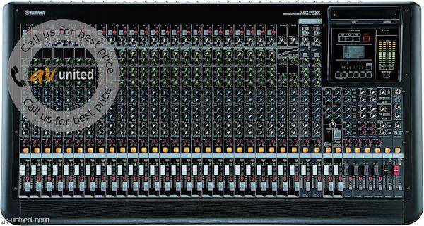Yamaha MGP32X 32-Channel Analog Mixing Console with DSP Effects