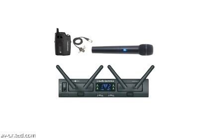 Audio Technica ATW-1312/ 829cW System 10 PRO Rack-Mounted Digital ...