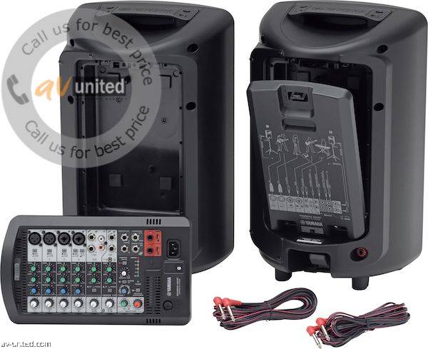 Yamaha STAGEPAS 400BT Portable 8-Channel PA System with Bluetooth