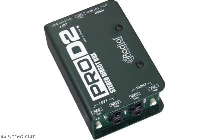 Radial Engineering ProD2 Stereo Passive Direct Box