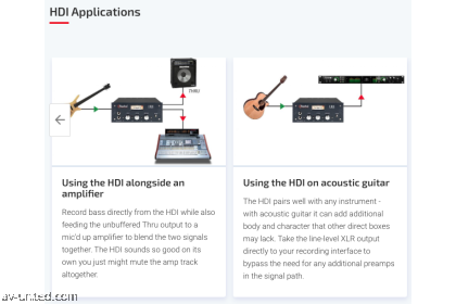 Radial Engineering HDI High Definition Studio DI