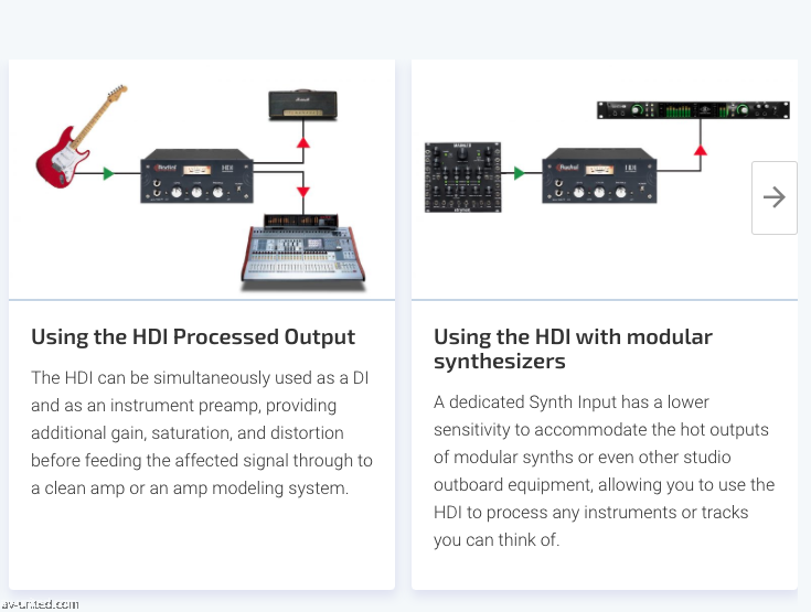 Radial Engineering HDI High Definition Studio DI