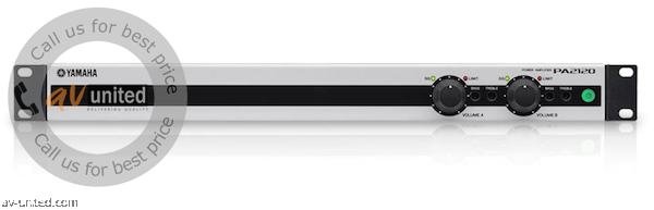 YAMAHA PA2120 Lo-Z/Hi-Z Switchable Class-D Amplifier