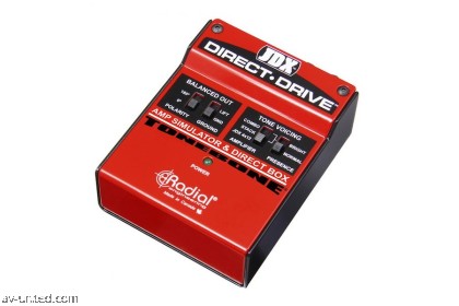 Radial Engineering JDX Direct-Drive Amp Simulator & DI Box