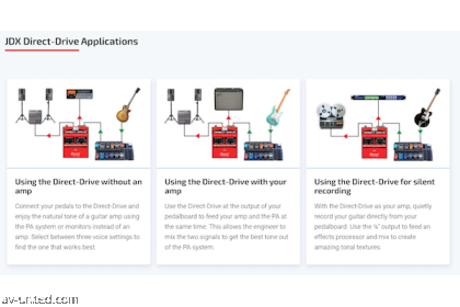 Radial Engineering JDX Direct-Drive Amp Simulator & DI Box