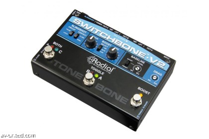 Radial Engineering TONEBONE Switchbone V2 Amp Switcher & Booster