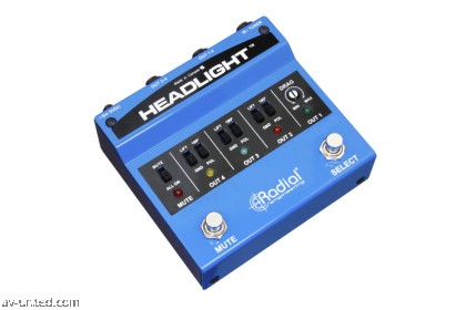 Radial Engineering Headlight Guitar Amp Selector