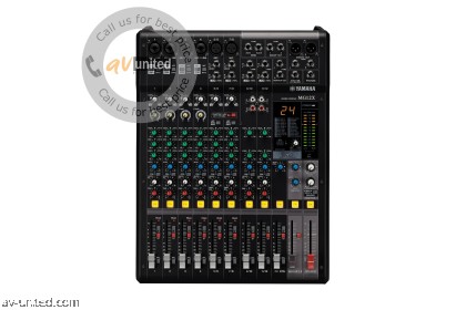 Yamaha MG Series MG12X Analog 12-Channel Mixing Console