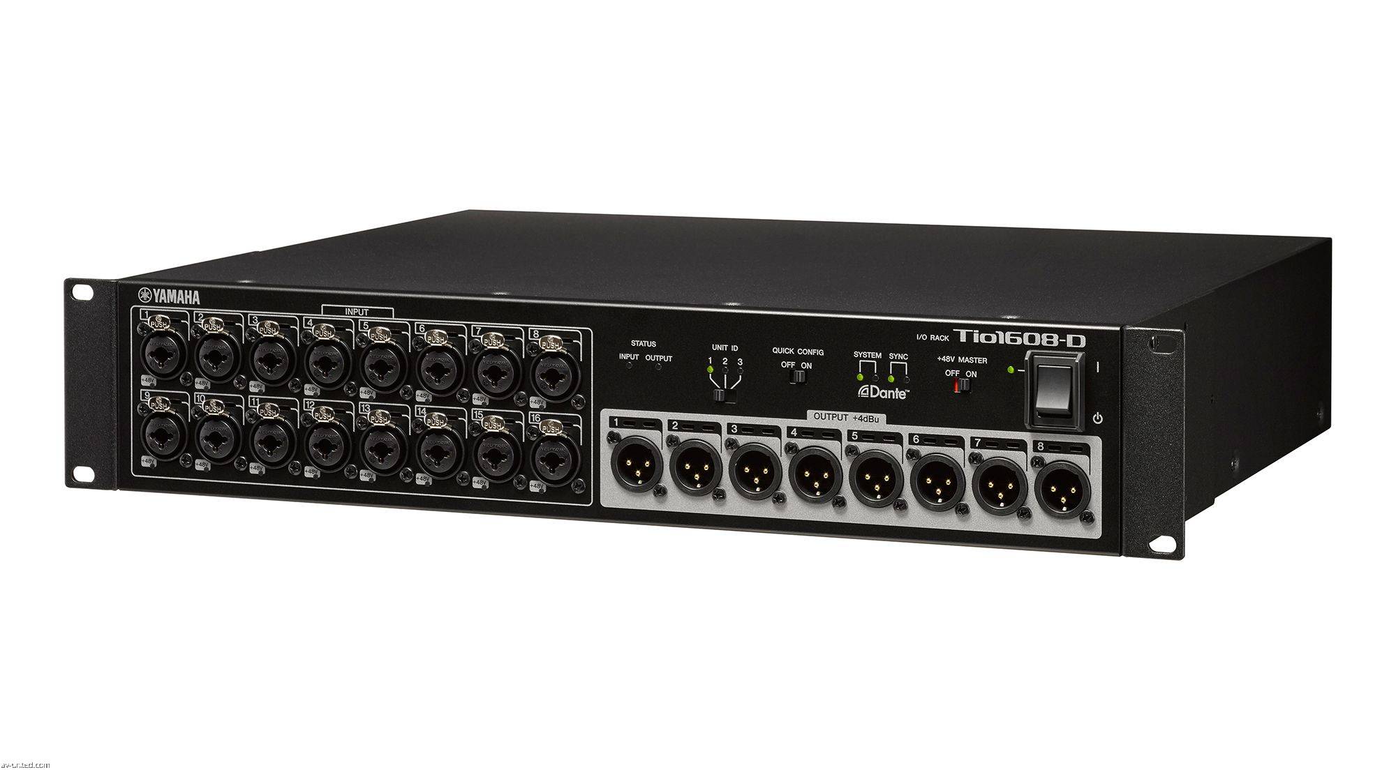 Yamaha Tio1608-D2 Dante I/O Rack