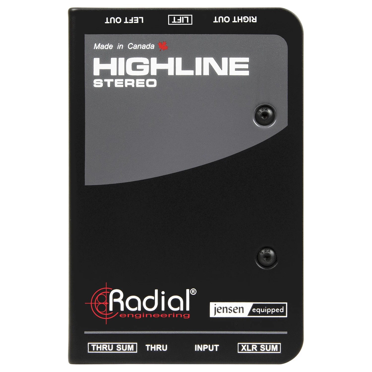 Radial Engineering Highline Stereo Passive Line Isolator