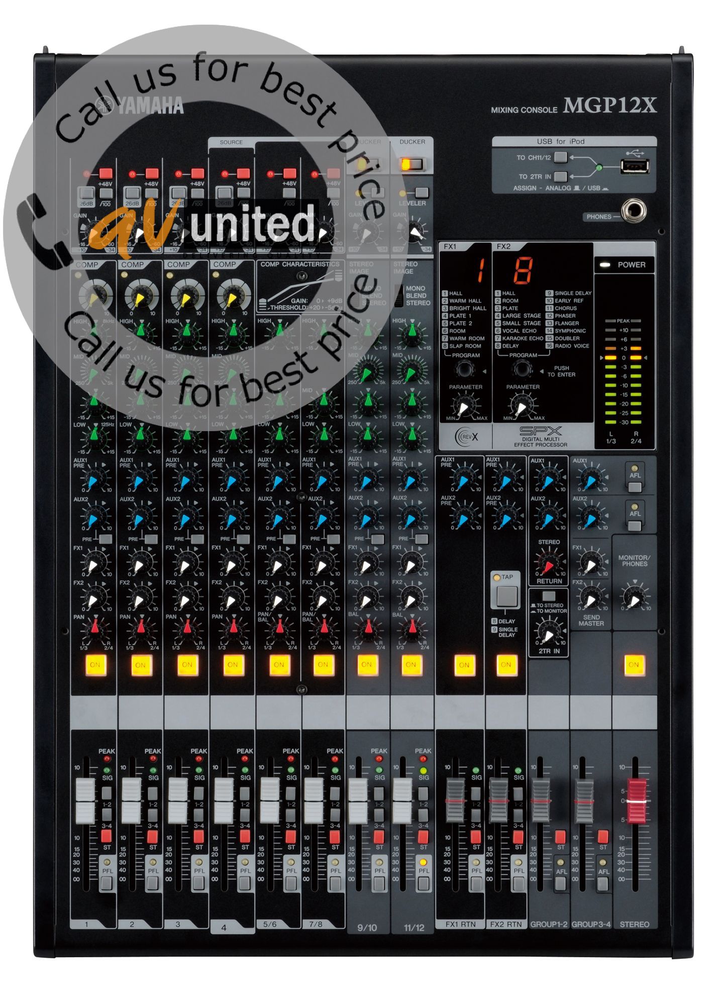 Yamaha MGP12X - MGP Series Analog Mixing Console