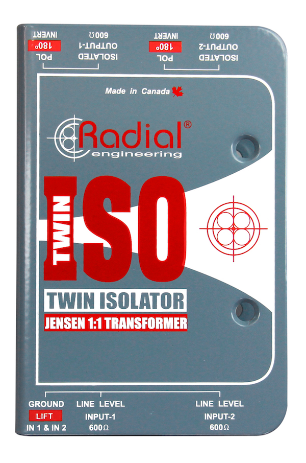 Radial Engineering Twin-Iso Line Level Isolator