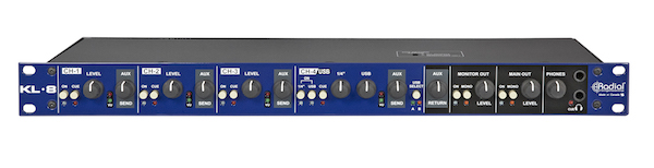 Radial Engineering KL-8 Rackmount Keyboard Mixer