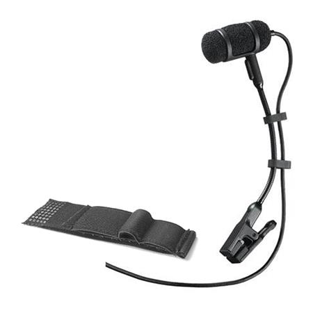 Audio Technica ATM350cW Cardioid Condenser Clip-on Instrument Microphone