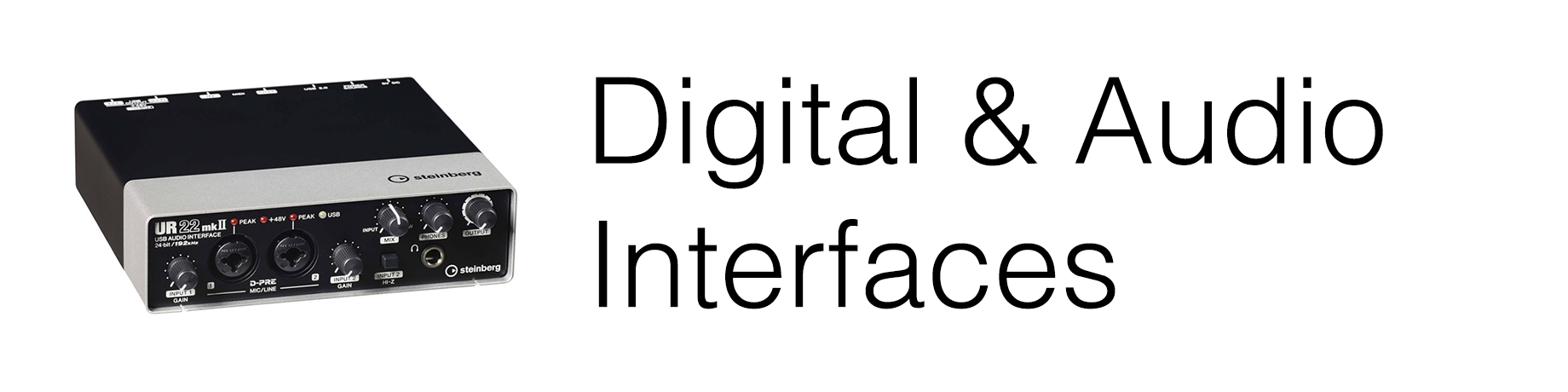 Digital Converters, Adapters & Audio Interfaces
