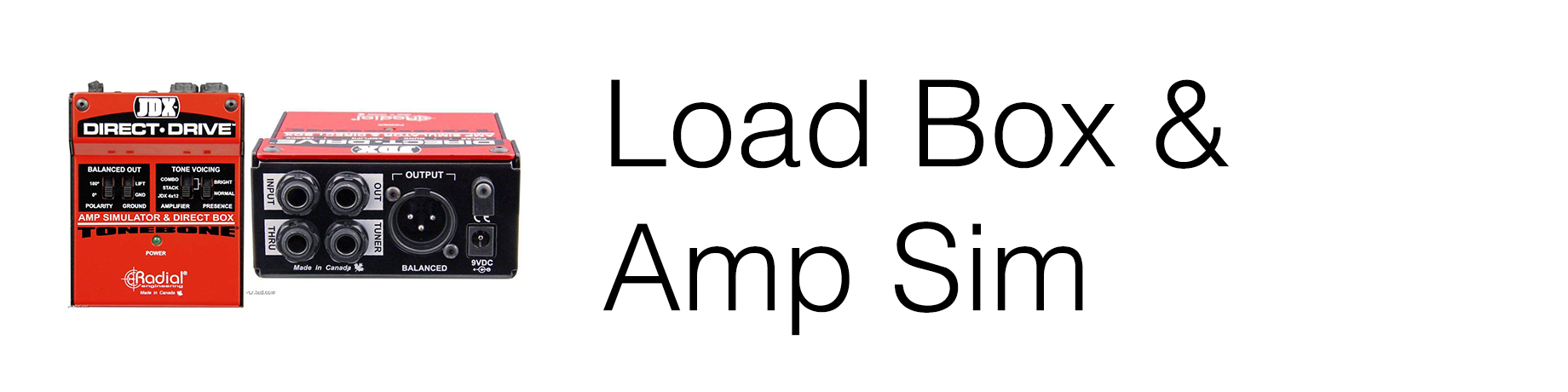 Load Box & Amp Sims