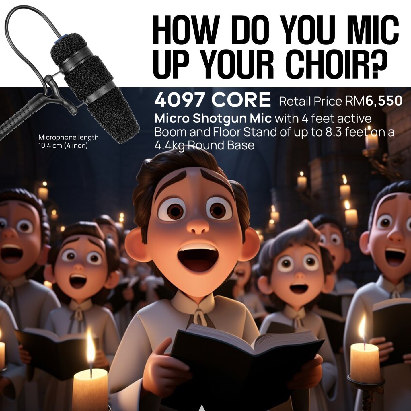 How Do You Mic Up Your Choir?